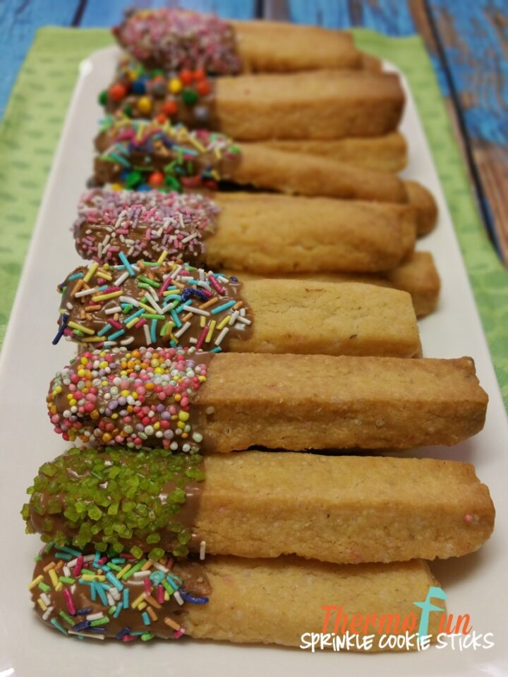 Thermomix Thermomix Sprinkle Cookie Sticks - ThermoFun | Thermomix Rec